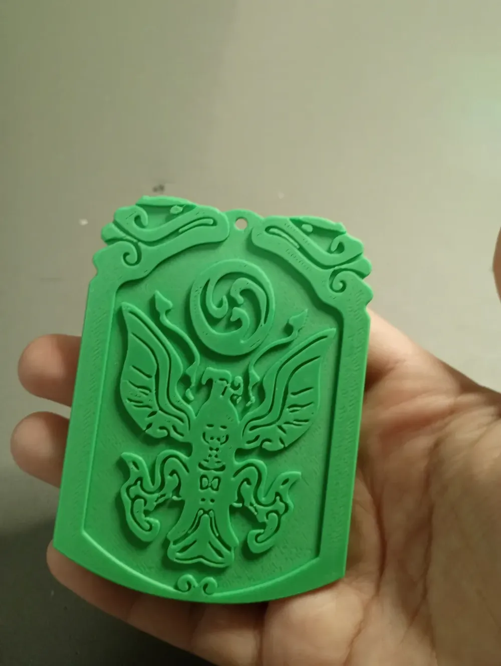Nezha 2: Immortal Jade Pendant by 江中客 - MakerWorld