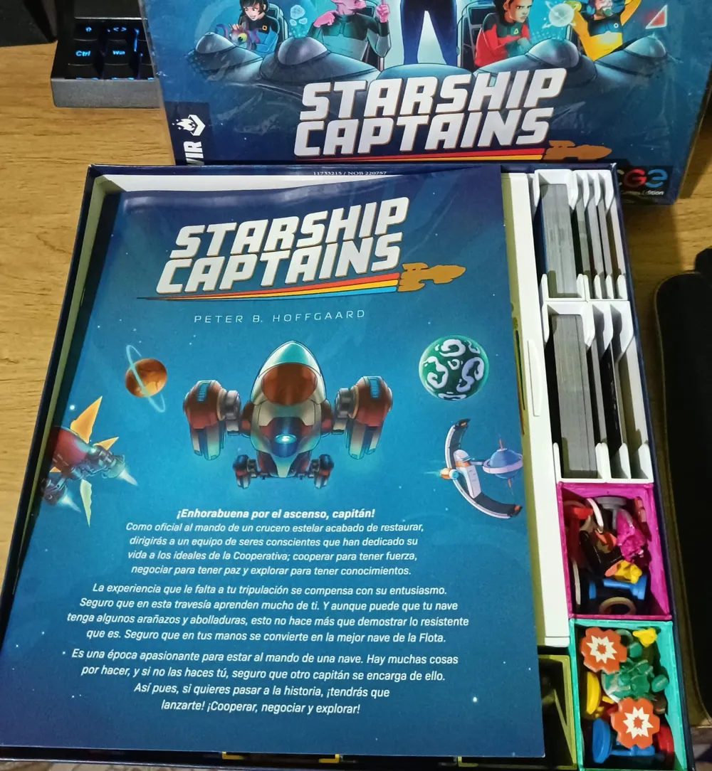 Starship Captains boardgame insert Remixed by Sangrial MakerWorld ...