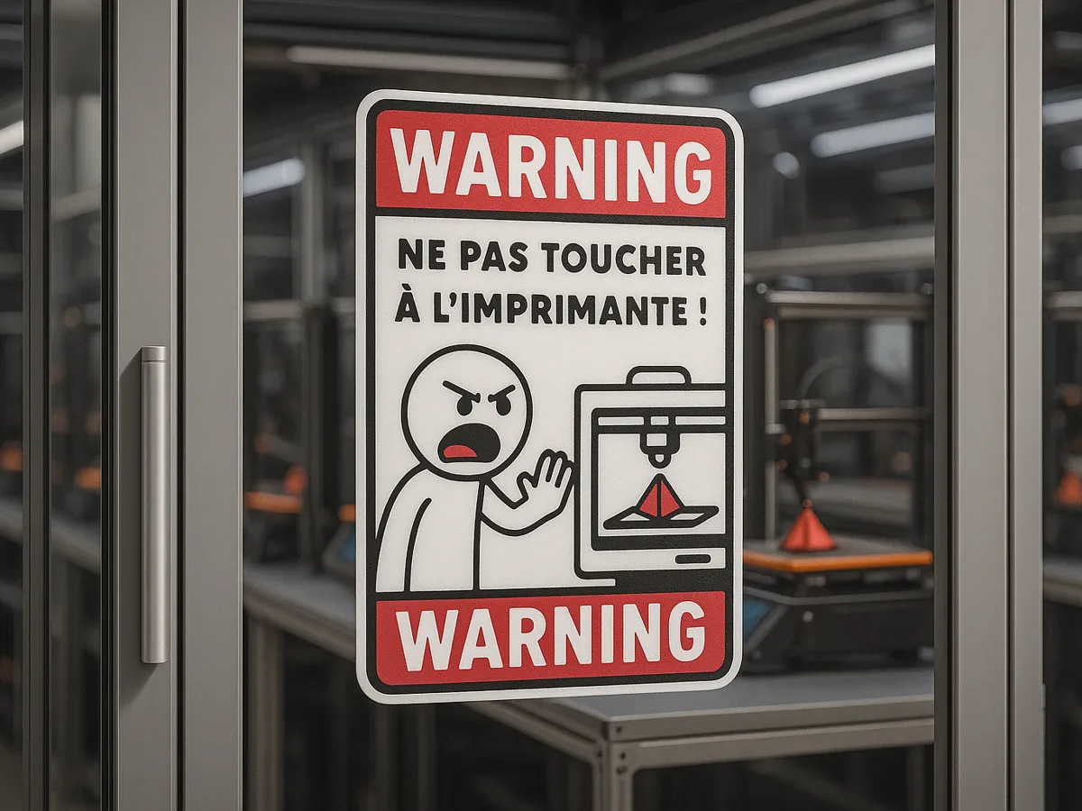 Do Not Touch Printer Sign! by Jean_Mi_Coaster & Co. MakerWorld ...