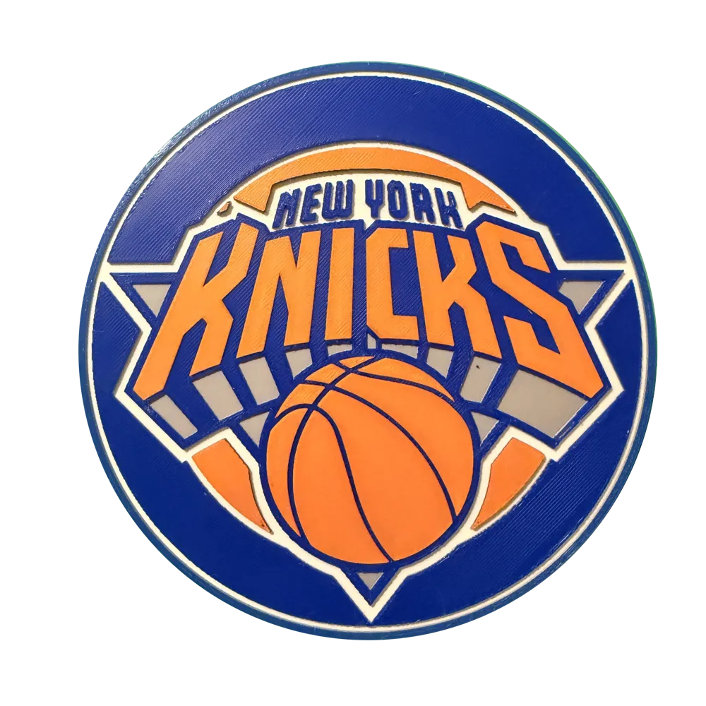 New York Knicks LOGO NBA - SOUS-VERRE/ENSEIGNE DE BUREAU - Modèle d ...