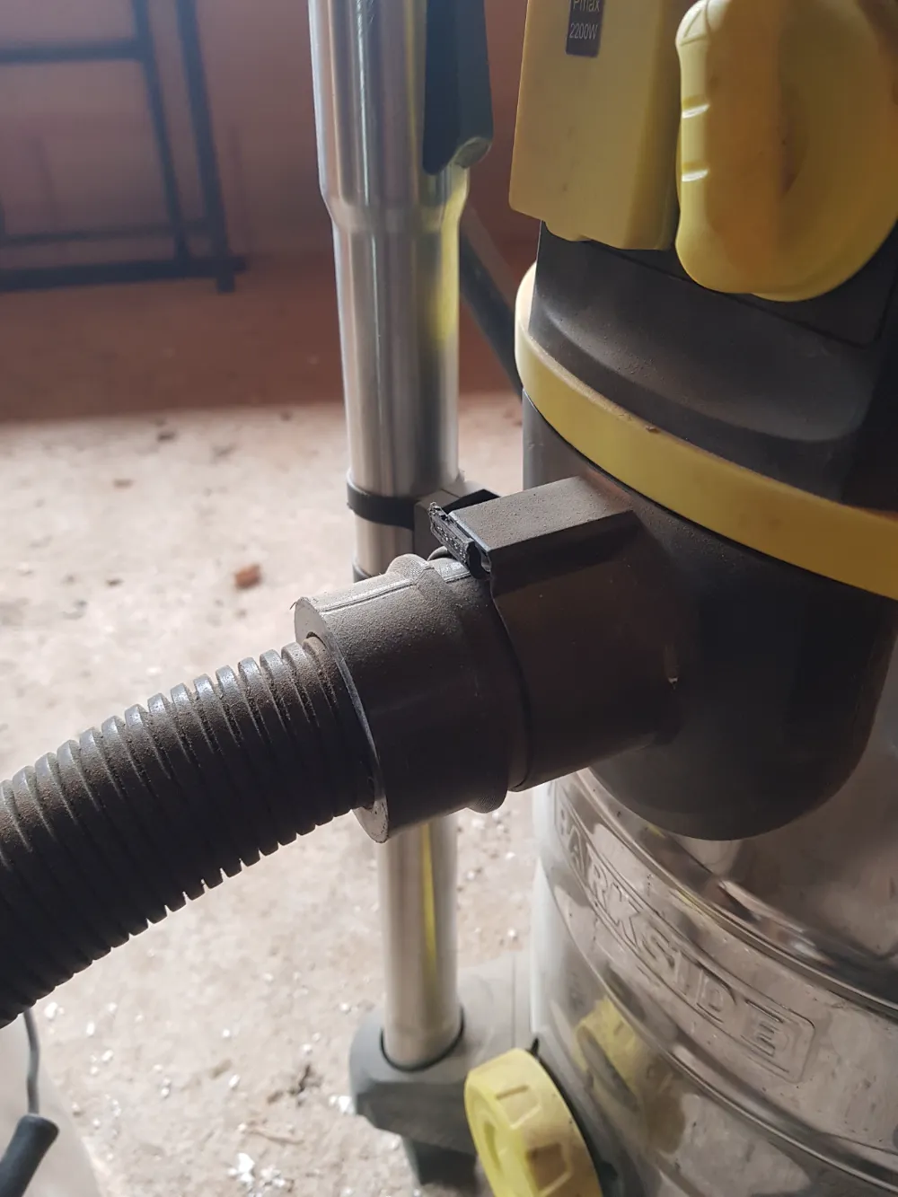 Parkside vacuum adapter + cyclone adapter by Herol - MakerWorld