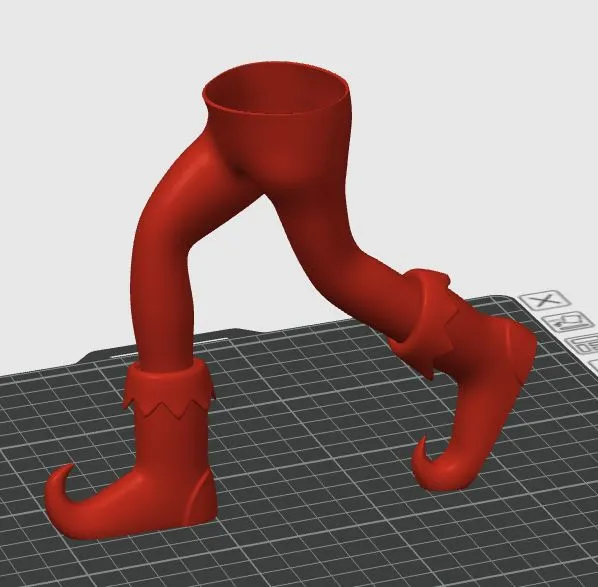 Elf on the Shelf Legs Elf Pants Walking Running - Free 3D Print Model ...