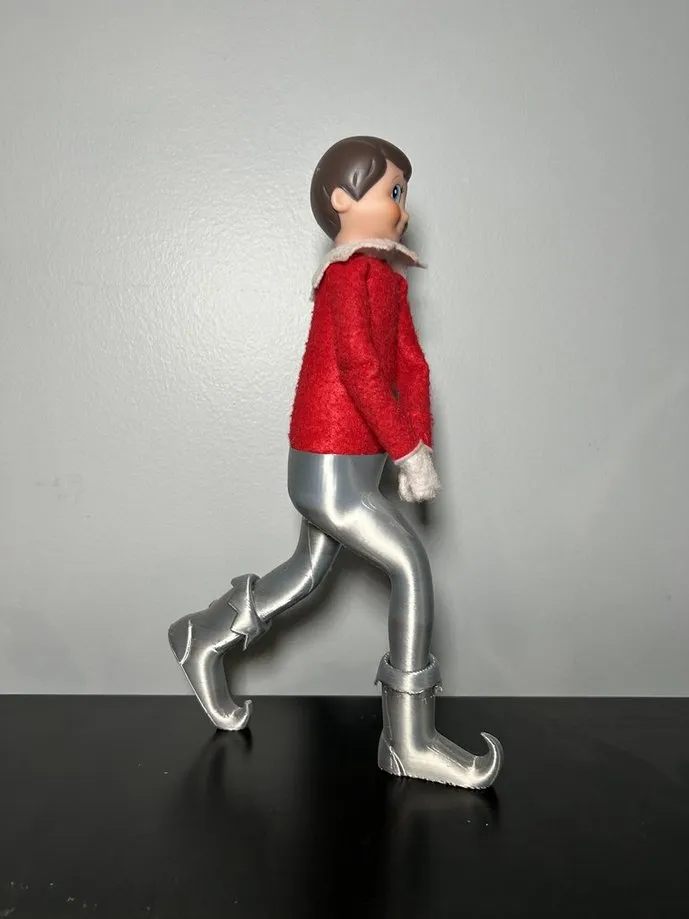 Elf on the Shelf Legs Elf Pants Walking Running - Free 3D Print Model ...