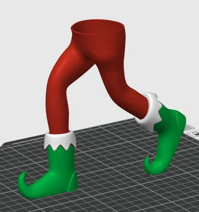 Elf on the Shelf Legs Elf Pants Walking Running - Free 3D Print Model ...