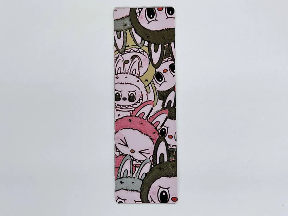 Labubu Collage - Bookmark by 3djd MakerWorld: Download Free 3D Models