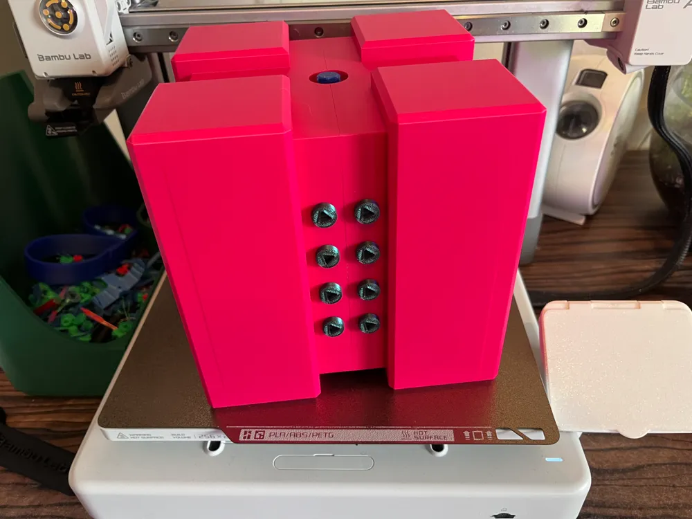 triangle screws for gift box w/ 120 screws - Free 3D Print Model ...