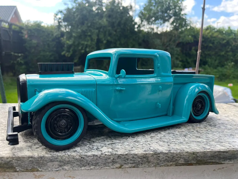 RC Hot Rod 1:10 by Django MakerWorld: Download Free 3D Models