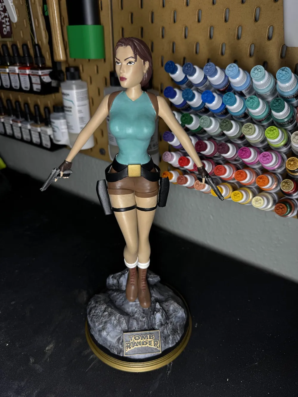 Tomb Raider Remastered - Lara Croft Diorama by Weezy MakerWorld ...
