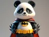 Panda batman funny figure decoration office - Free 3D Print Model ...