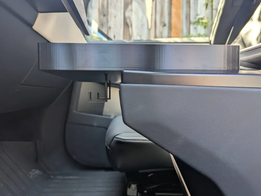 Tesla Cybertruck Food Tray w/wo phone cutouts - Free 3D Print Model ...