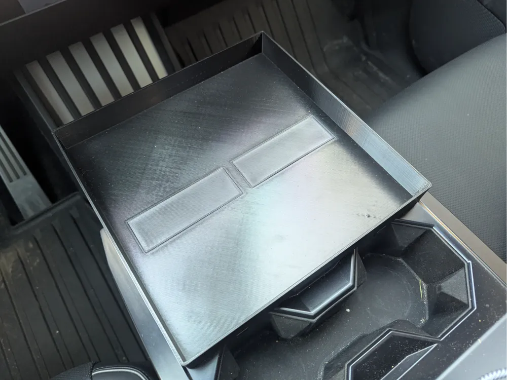 Tesla Cybertruck Food Tray w/wo phone cutouts - Free 3D Print Model ...