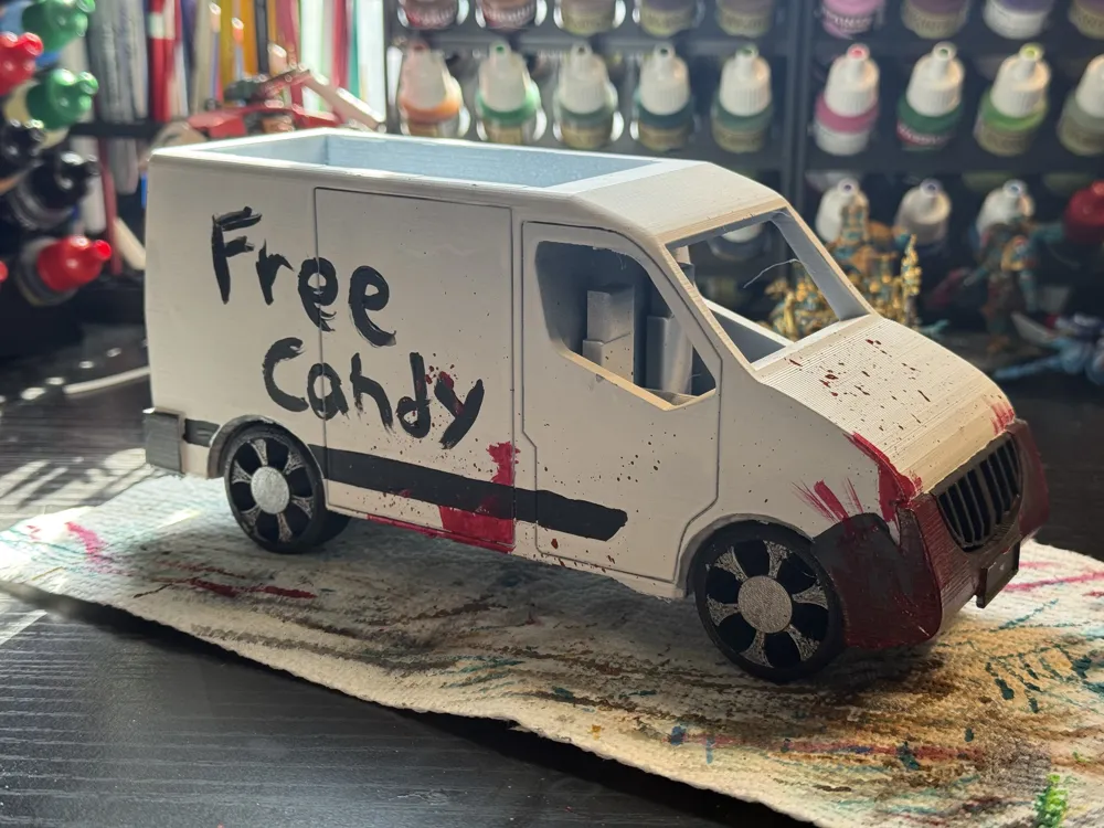 Free Candy Van by Spoomplys MakerWorld: Download Free 3D Models