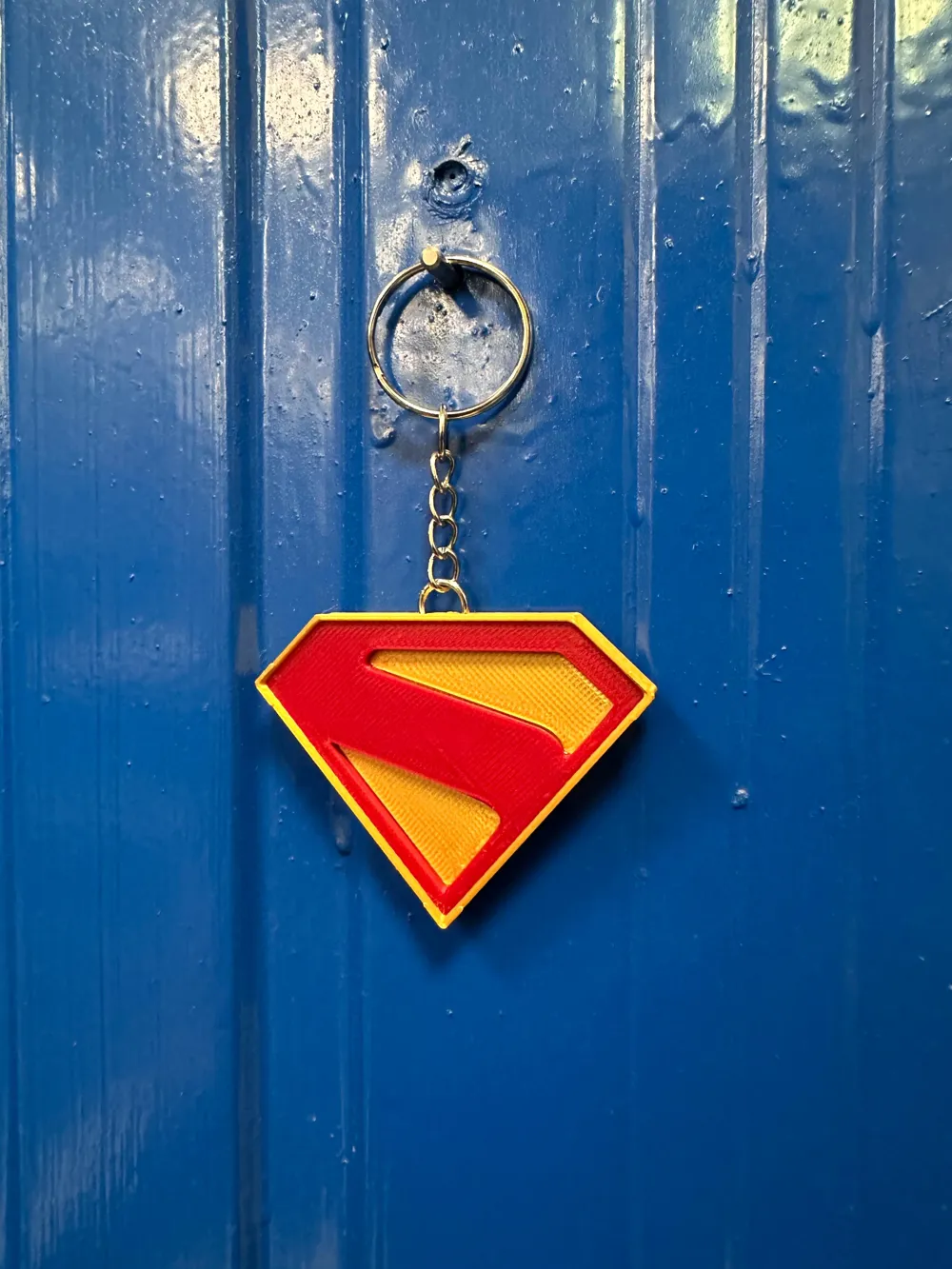 Superman Keychain - New Iconic Logo by Marco MakerWorld: Download Free ...