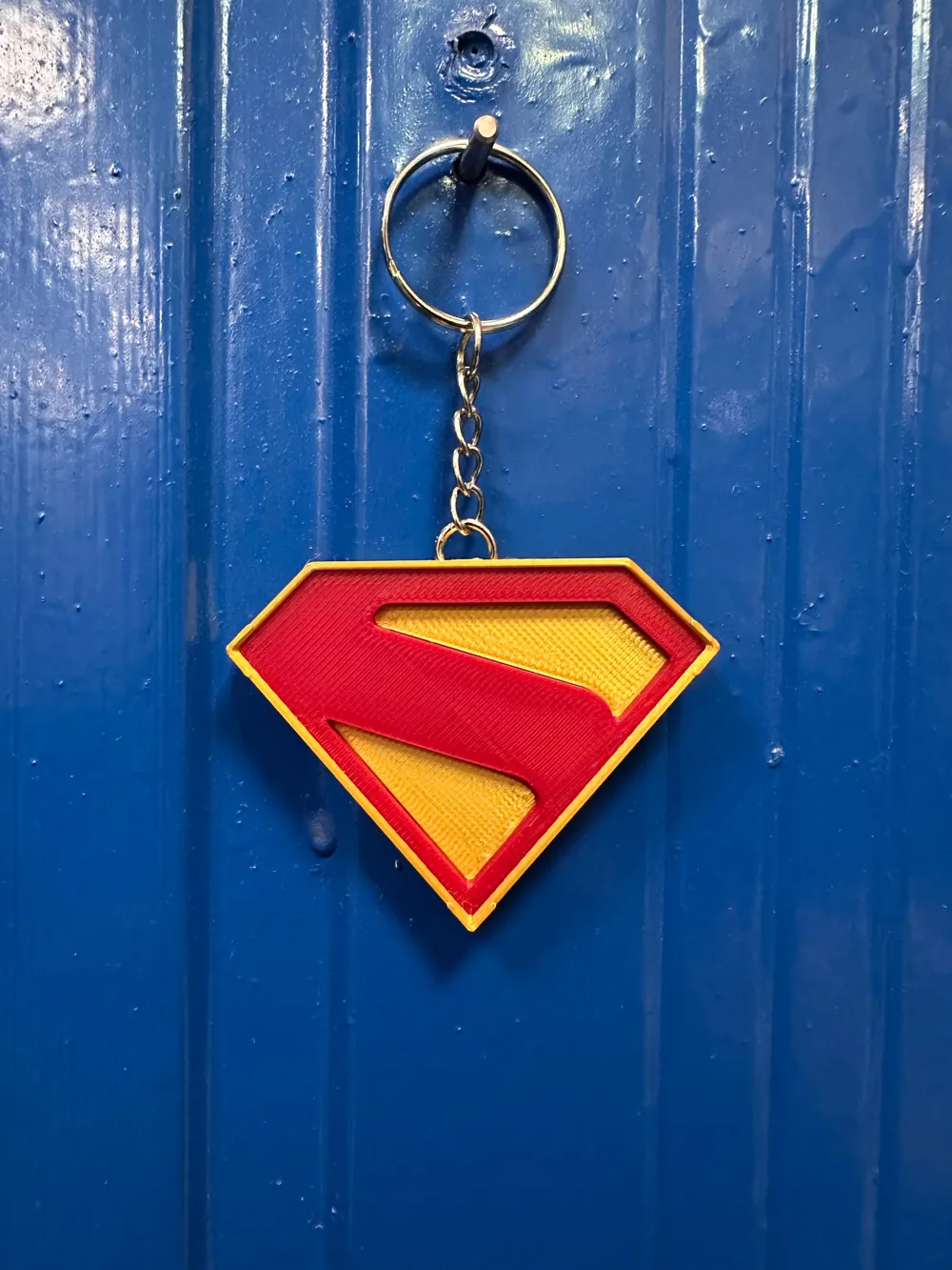 Superman Keychain - New Iconic Logo by Marco MakerWorld: Download Free ...