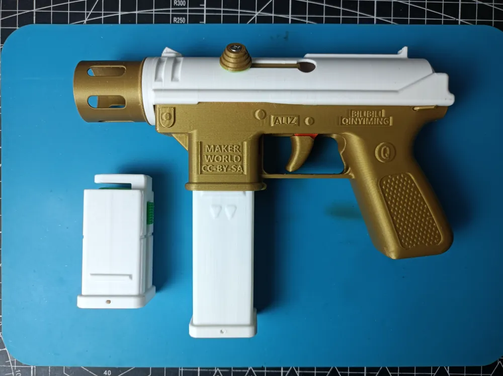 3Dプリント TEC-9ミニディスクシューター - 無料3Dモデル -MakerWorld
