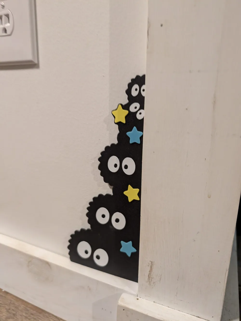 Soot Sprite Wall Corner Decoration - Ghibli Wall - Free 3D Print Model ...