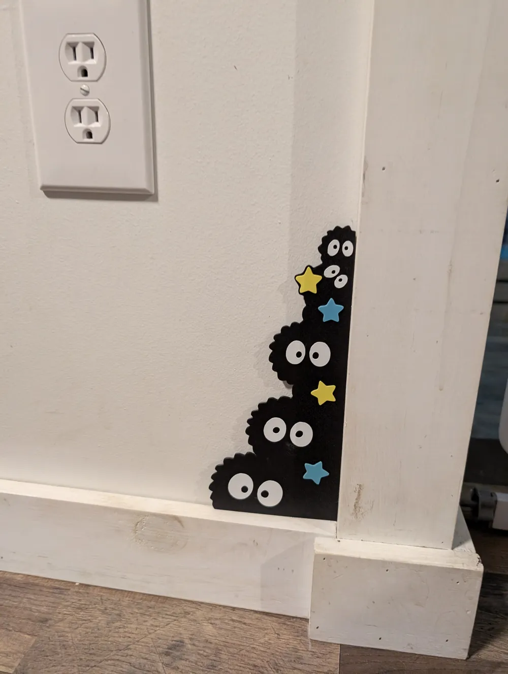 Soot Sprite Wall Corner Decoration - Ghibli Wall - Free 3D Print Model ...