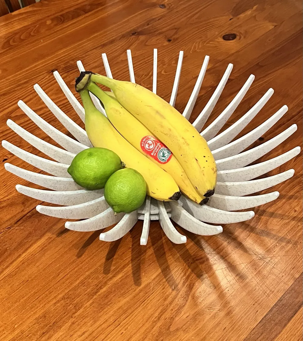 Stylish, modern Fruit Bowl by ThreeDJourney - MakerWorld