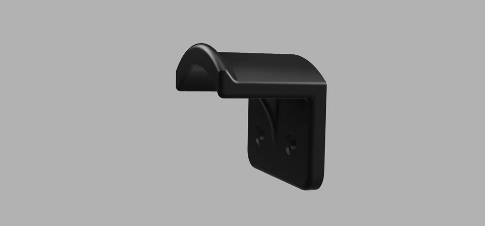 Headphone Mount Hook For 8020 Extrusion Sim Rigs By Ccaspermakerworld