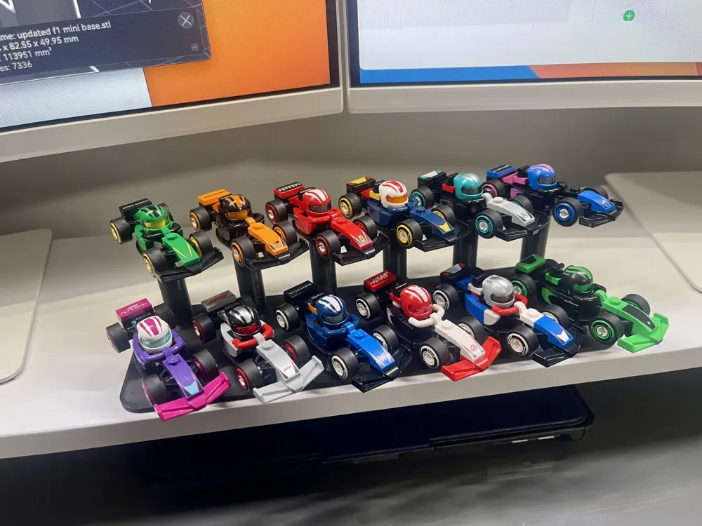 F1 Collectibles Display Stand by JFRYMAN24 MakerWorld: Download Free 3D ...