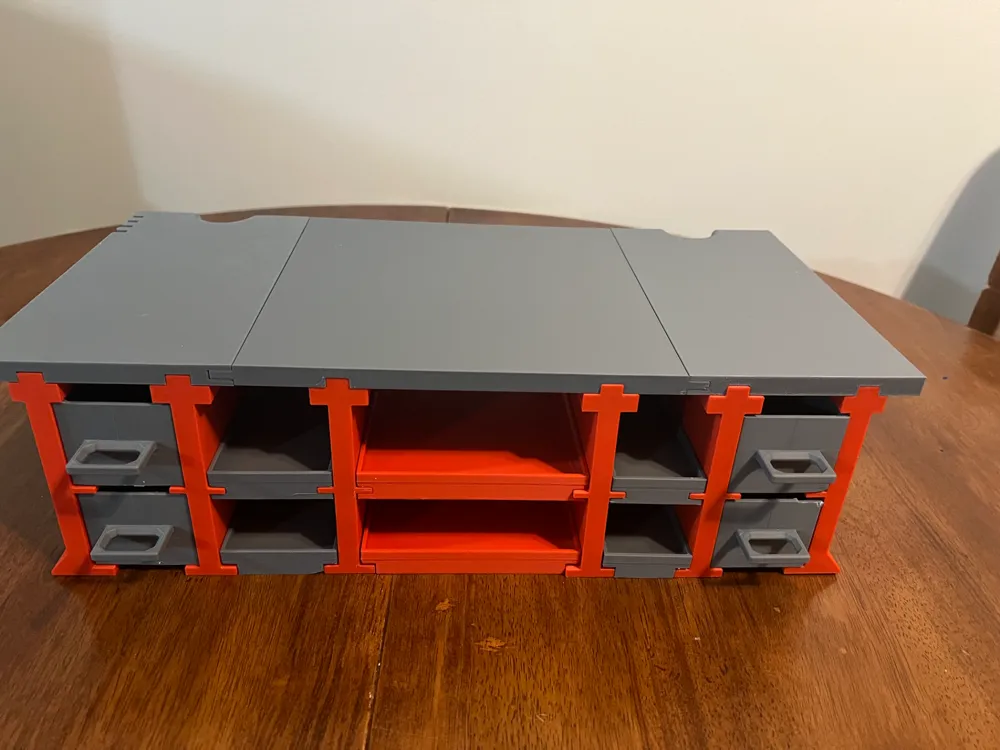 Travel/Portable Monitor Riser with storage options by SimpleMan ...