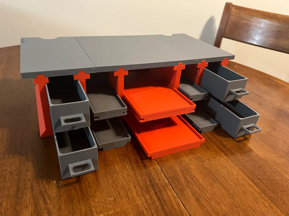 Travel/Portable Monitor Riser with storage options by SimpleMan ...