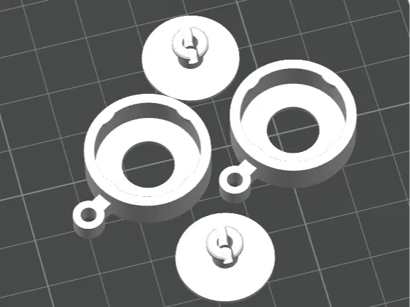 Lucky Spin Wheel Keychain by WorldMaker - MakerWorld