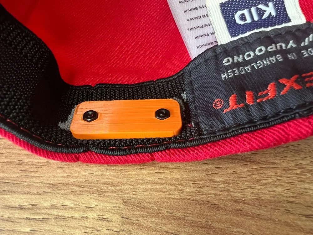 Bone Conduction Hearing Aid Baseball Cap Mount by 1810 Custom Designs ...