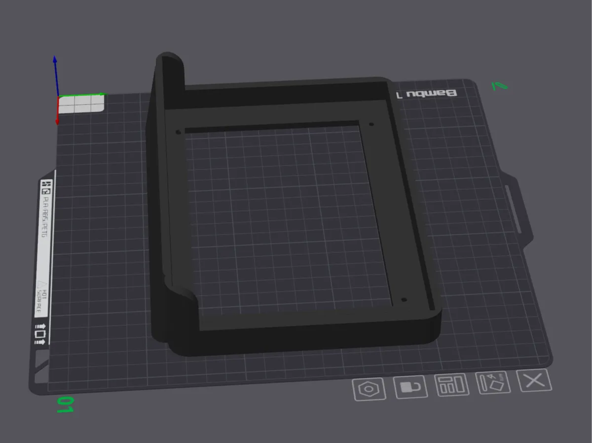 Raspberry Pi - Wisecoco 7" Screen Display Case - Free 3D Print Model ...