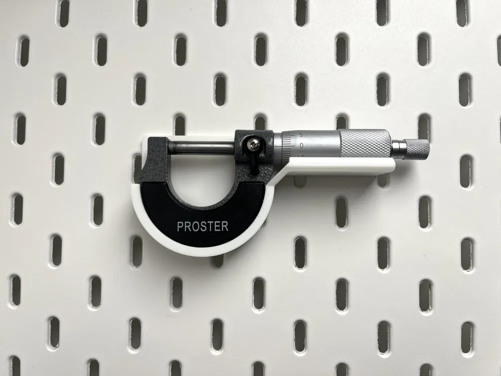Generic micrometer holder for Ikea Skadis pegboard by ups - MakerWorld
