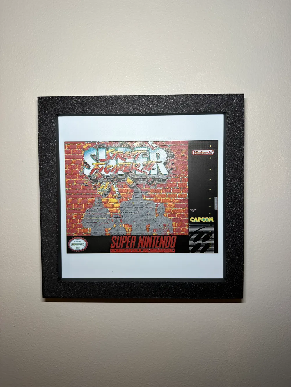 Street Fighter II Super Nintendo Box Hueforge by Hey Ben - MakerWorld