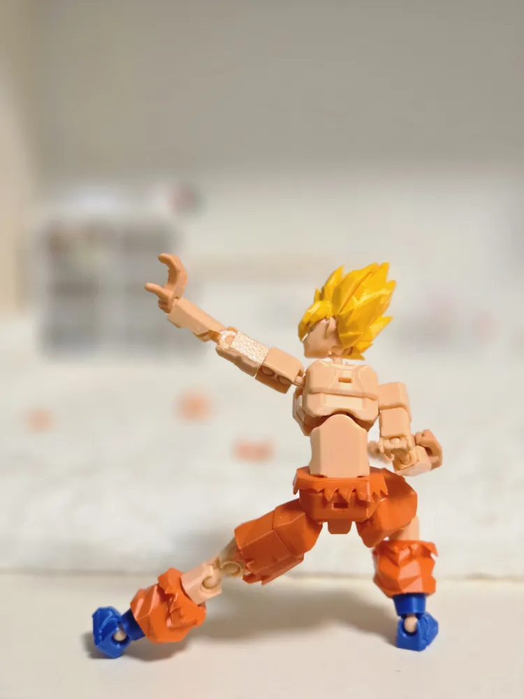 Proto 9 Goku Actionfigure AMS not required by GREATESTMOON MakerWorld ...