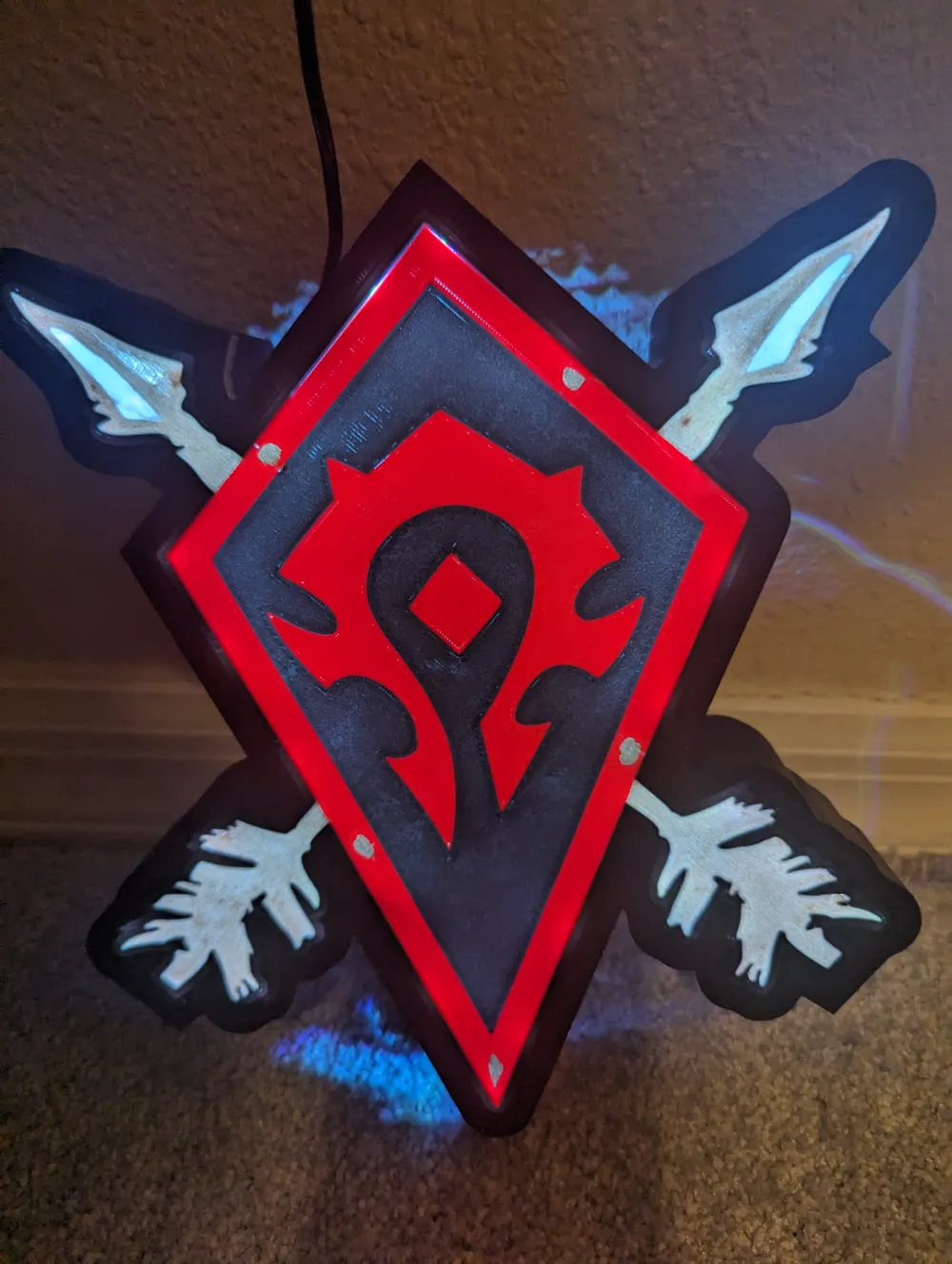 WoW Horde coat of arms light - World of Warcraft by xeebo00 - MakerWorld