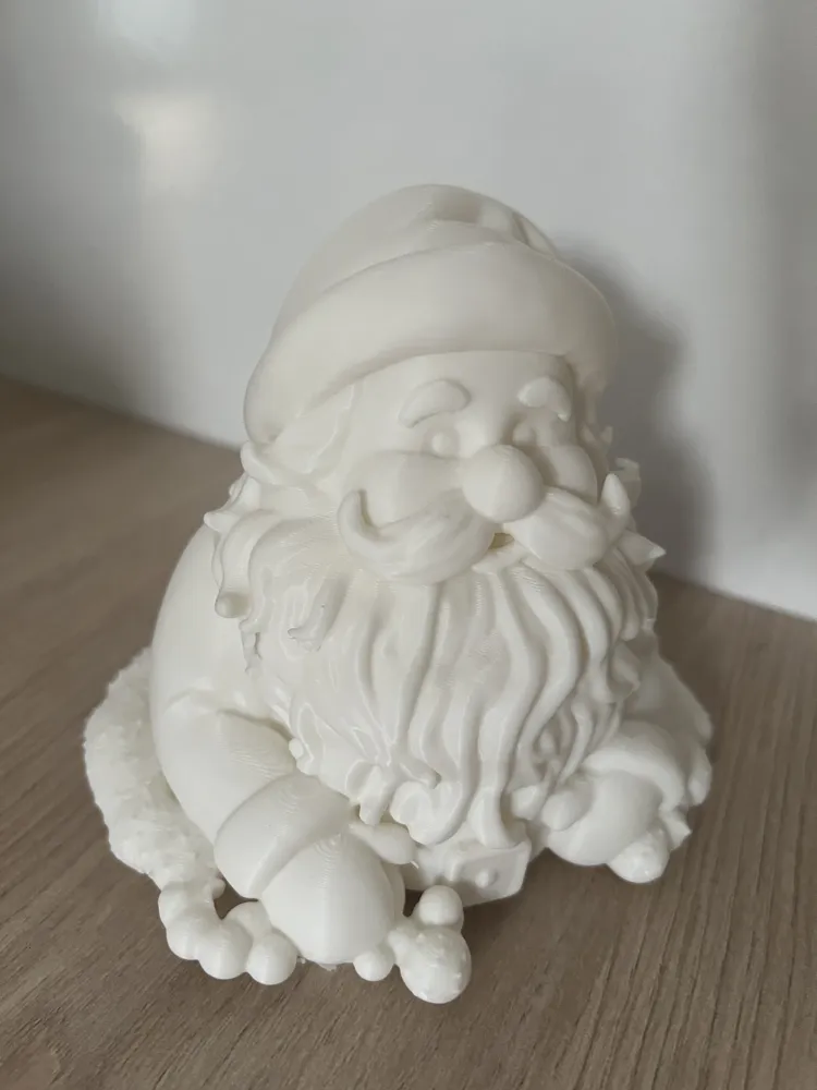 Santa Claus Christmas - Free 3D Print Model - MakerWorld