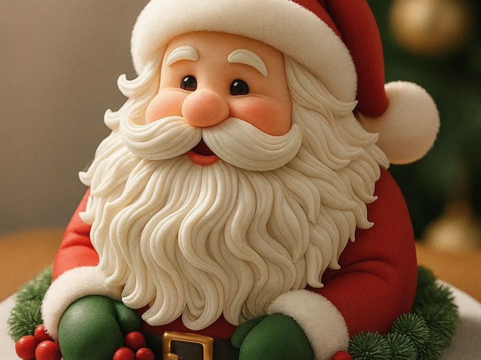Santa Claus Christmas - Free 3D Print Model - MakerWorld