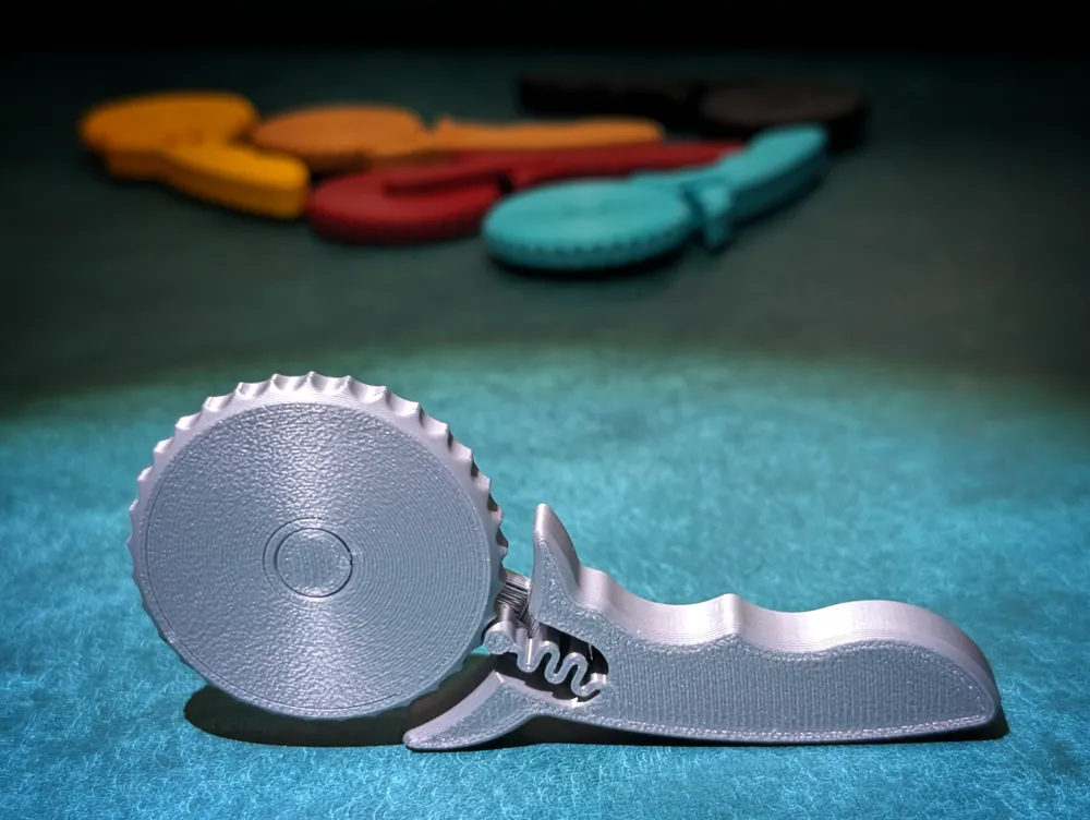 Mini Pizza Cutter Fidget by hugo.workshopMakerWorld: Download Free 3D ...