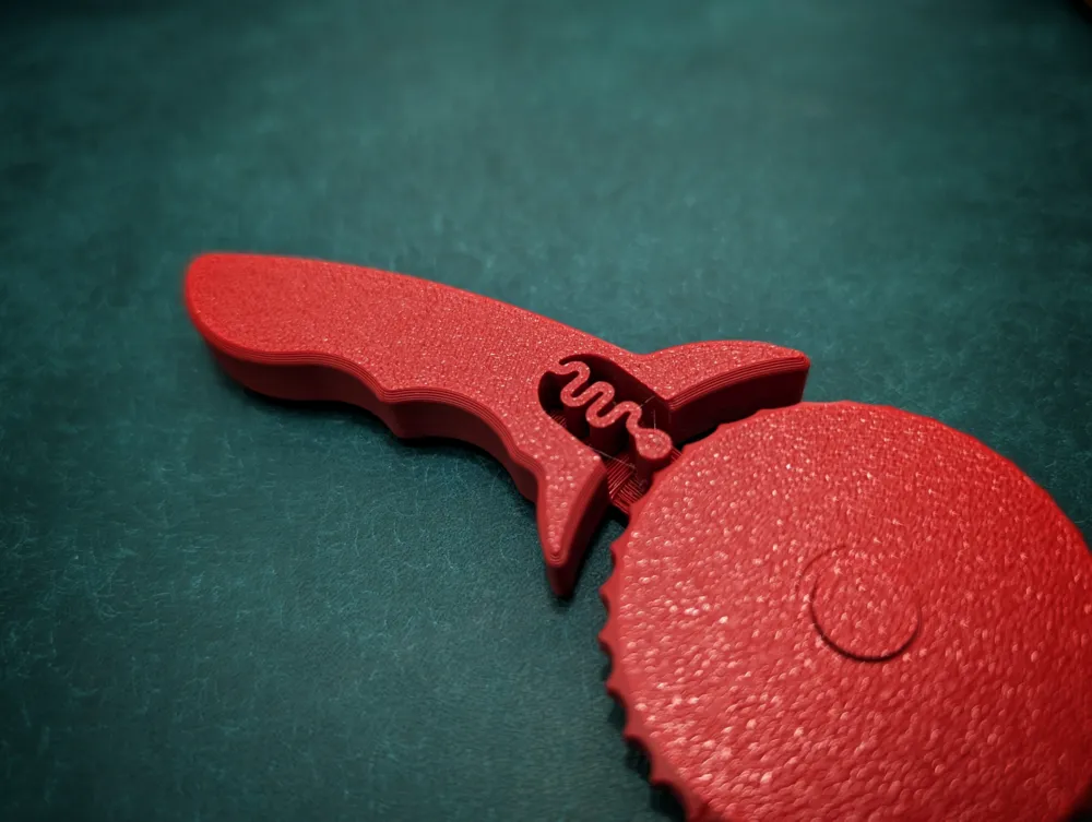 Mini Pizza Cutter Fidget by hugo.workshopMakerWorld: Download Free 3D ...