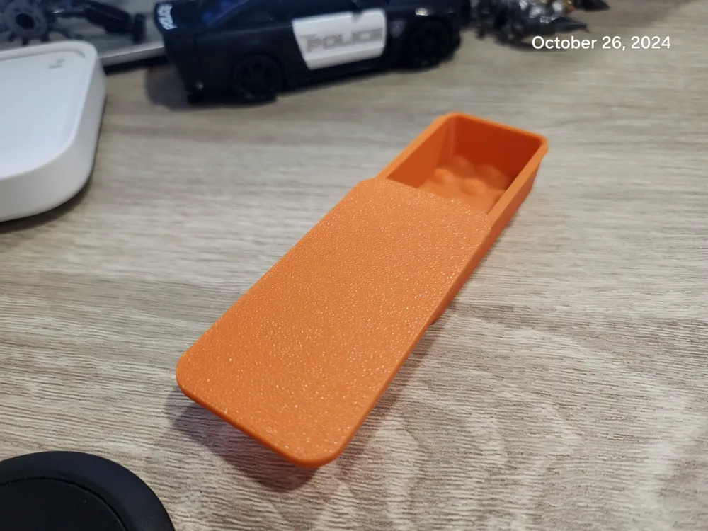 Guitar pick box - slider box for small objects by jorg33dp - MakerWorld