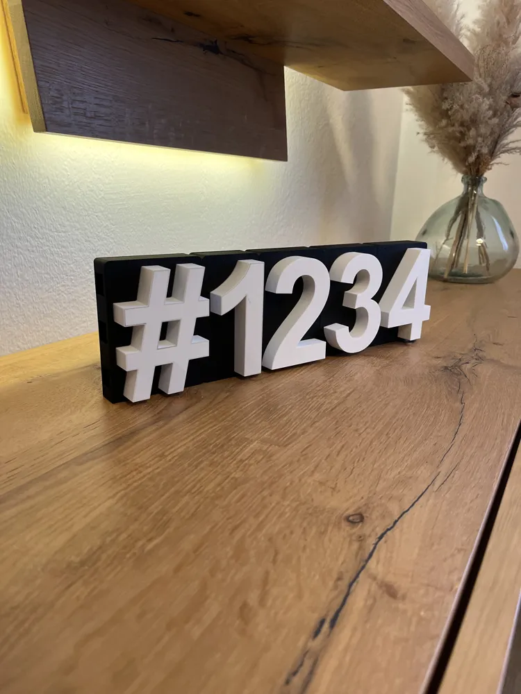 3D Zahl „3“ – modular, LED-fähig & 0–9 Serie von LetHimPrint MakerWorld: Kostenlose 3D-Modelle ...