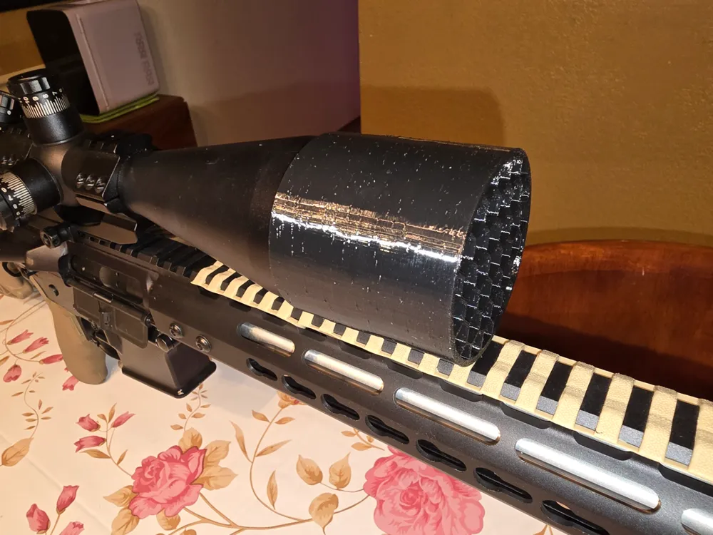 Honeycomb Anti-reflective for scopes with 57mm OD. by TFN442 - MakerWorld