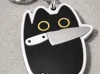 Crazy Black Cat Keychain – Cute & Unhinged - Free 3D Print Model ...