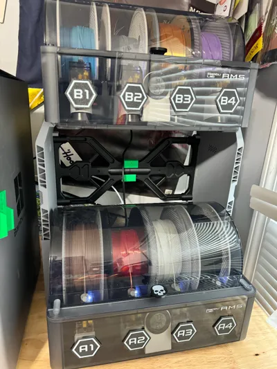 AMS stacking stand - leg extension by BC Designs - MakerWorld