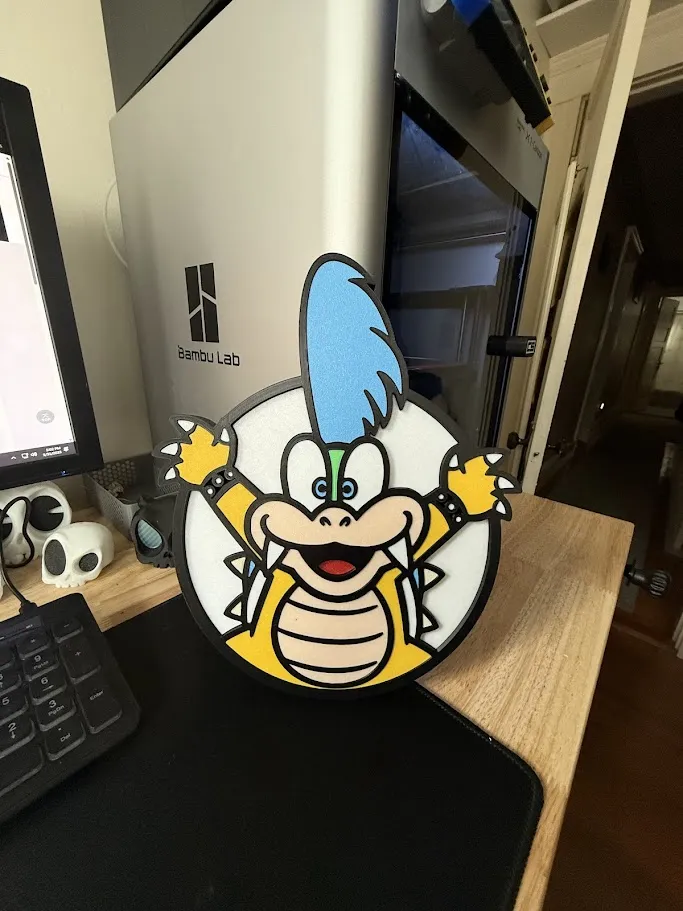 Larry Koopa No AMS Mario Bros Decor by ColinSmith978 MakerWorld ...