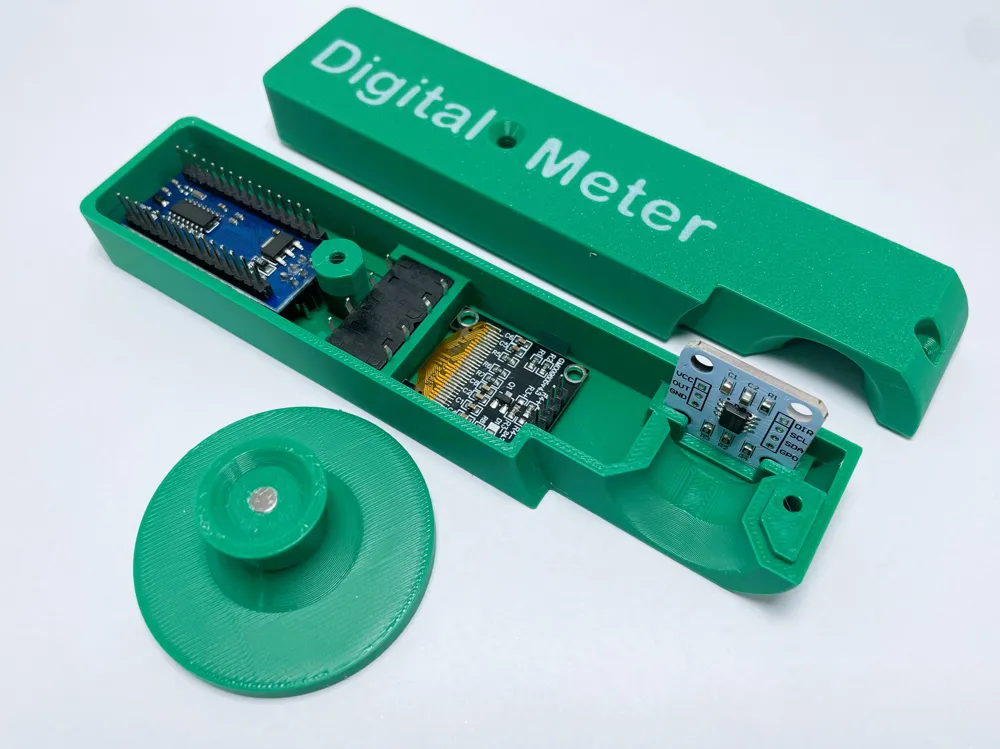 Digital Distance Counter with OLED Display by Singh DesignMakerWorld ...