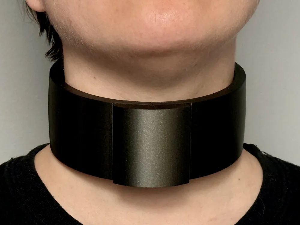 "Swedish" Style Locking BDSM Collar - Free 3D Print Model - MakerWorld