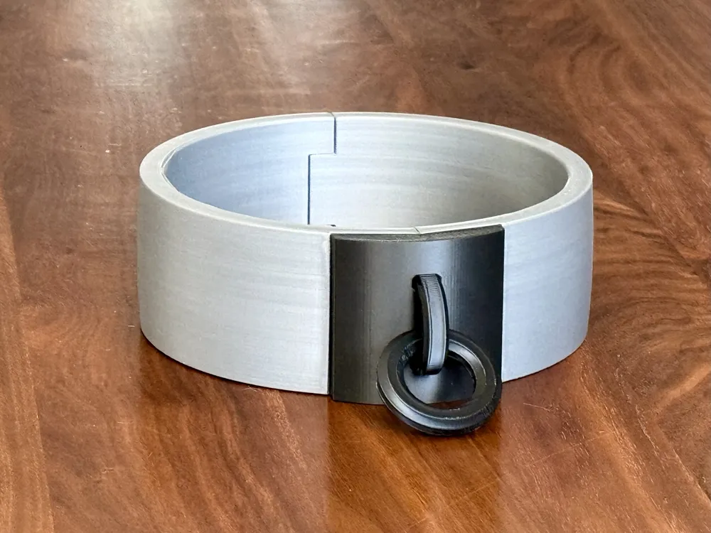 "Swedish" Style Locking BDSM Collar - Free 3D Print Model - MakerWorld