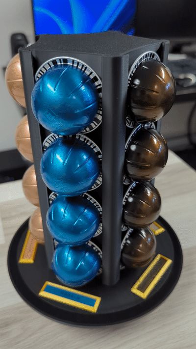 Ultimate Nespresso Vertuo Capsules Tower by Marc Elbichon - MakerWorld