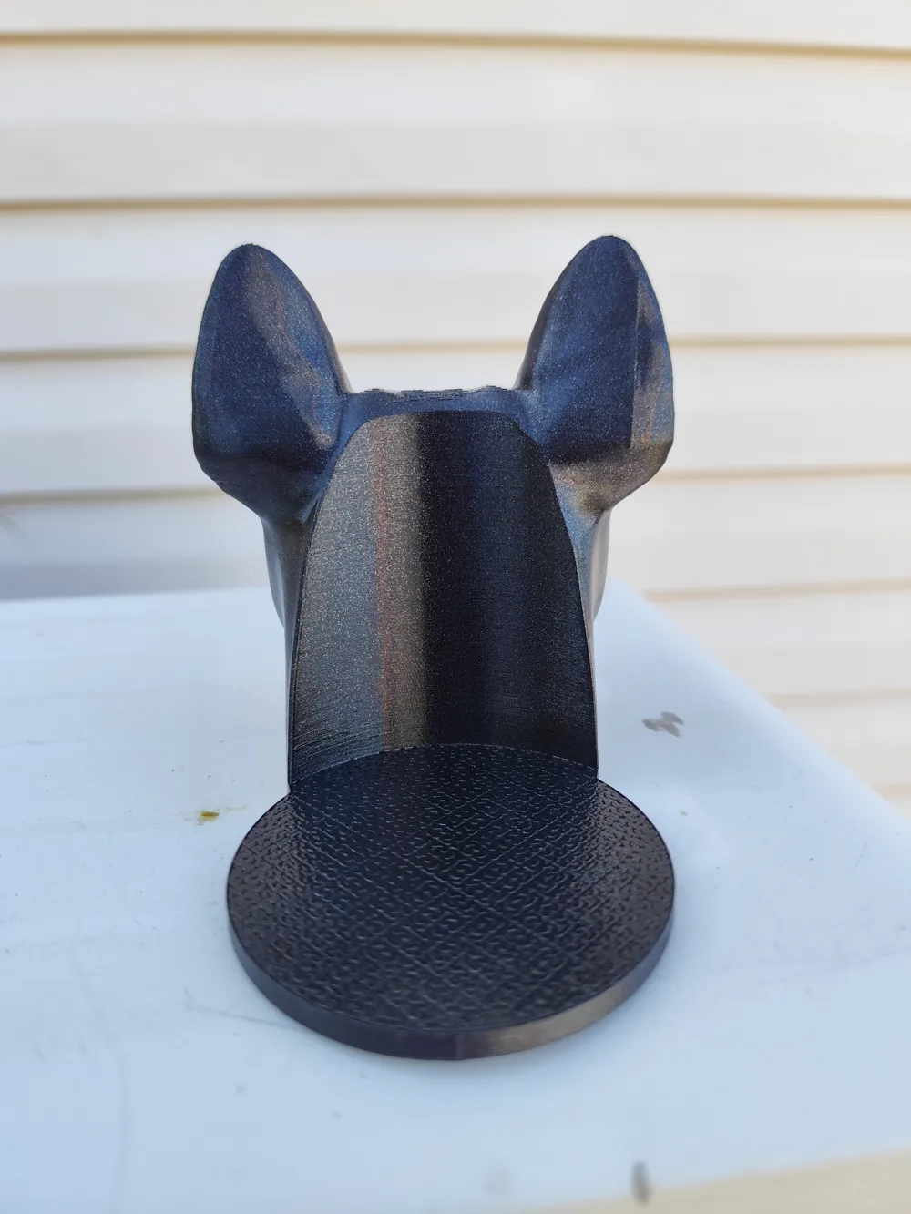 French Bulldog Head Coaster - Free 3D Print Model - MakerWorld