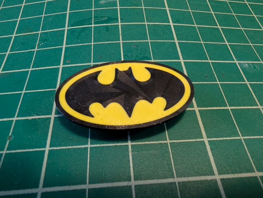 Batman Croc Shoe Charm (Jibbitz) by sidbarret007 - MakerWorld