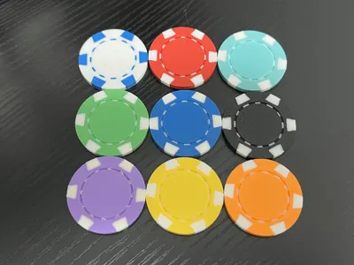 Poker Chips | Plain and Numbered by Jonan Seeley - MakerWorld